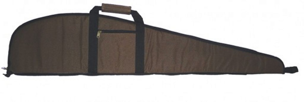 Padded rifle slip with side pocket Brown - Weston Guns